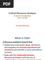 Understanding Fairclough's CDA Principles | PDF