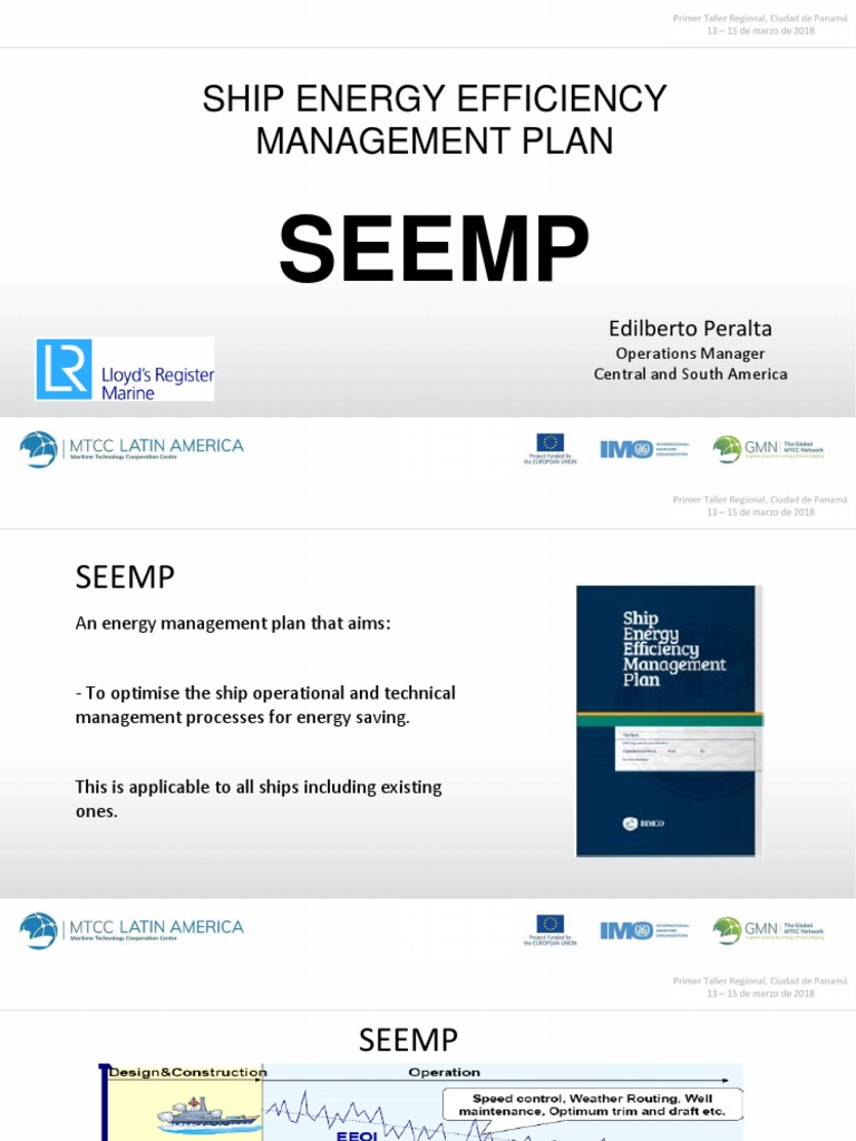 Ship Energy Efficiency Management Plan: Seemp | PDF | Efficient Energy ...