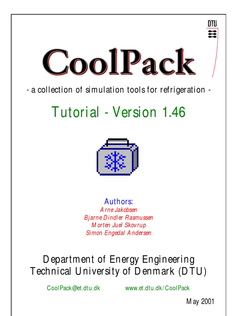 Cool Pack Tutorial | PDF | Thermodynamics | Computing And Information ...