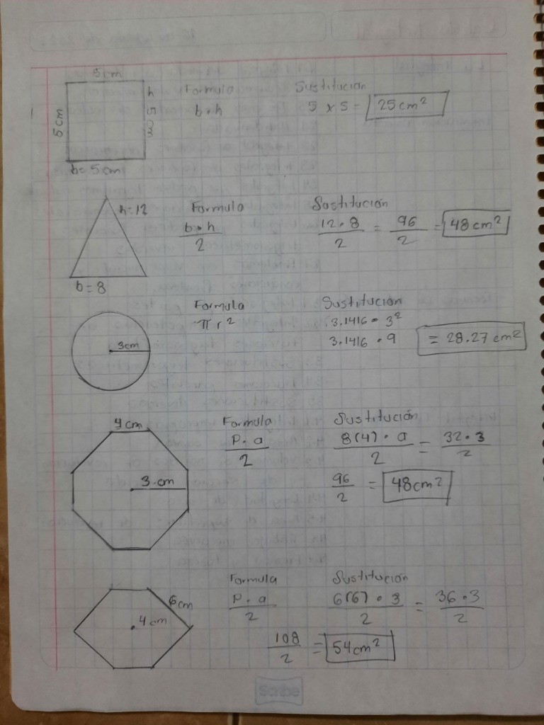 Áreas de Figuras Irregulares | PDF