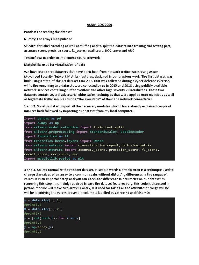 ASNM Program Explain | PDF | Receiver Operating Characteristic ...