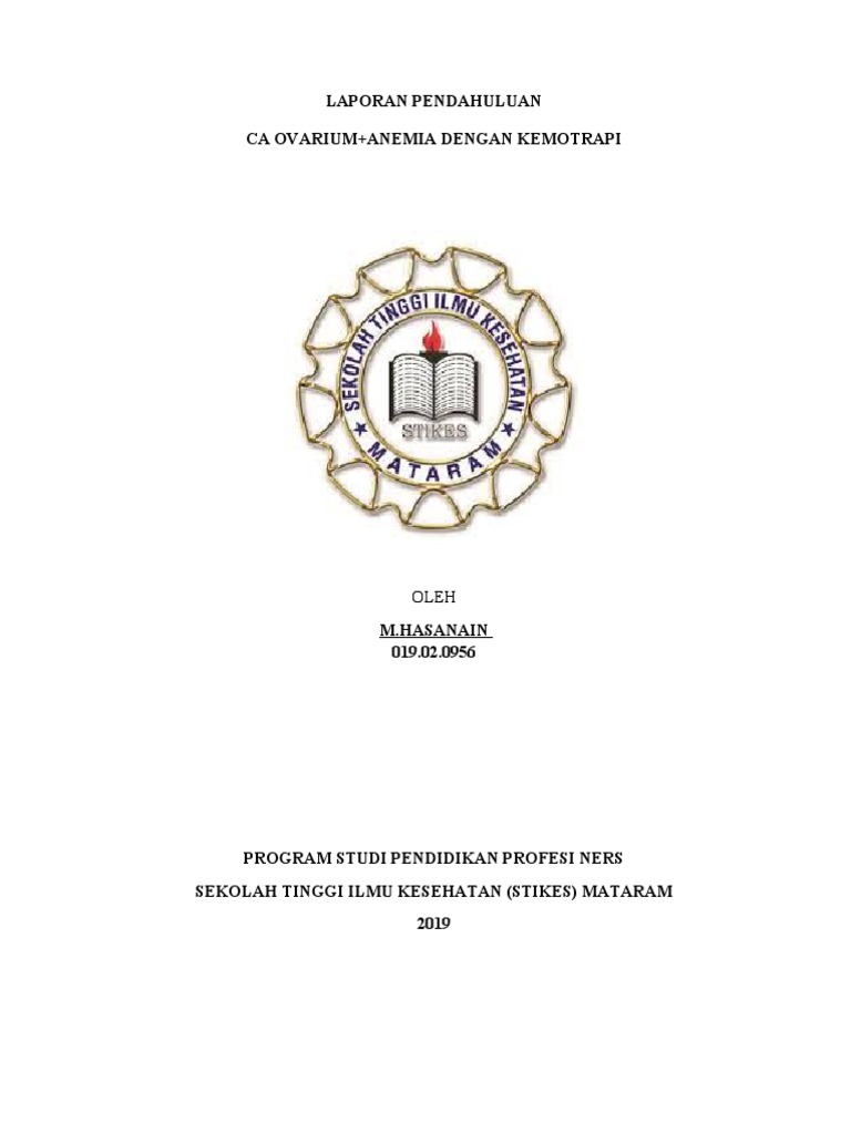 Laporan Pendahuluan Kanker Ovarium | PDF | Kesehatan Holistik | Sains ...