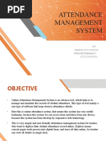 Attendance Management System | PDF | Feasibility Study | Application Software