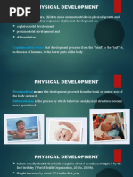 Preschool's Physical Development | PDF | Preschool | Sleep