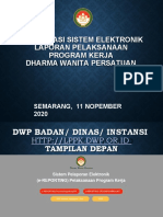 E - Reporting LPPK DWP KAB KOTA | PDF