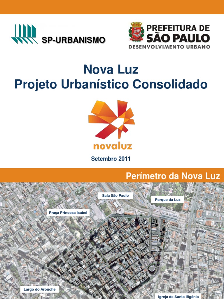 (Resumo) Masterplan Projeto Nova Luz | PDF