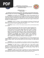 Sample Creation of BPOC EO | PDF | Peace | Justice