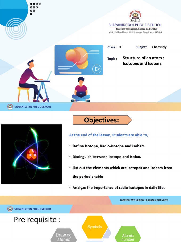 Structure of An Atom: Isotopes and Isobars: 9 Chemistry | PDF | Isotope ...