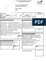 Physical Restraint Monitoring Form | PDF | Medicine | Health Care