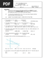 Grade - 9 - Term - 2 - Investigation - 2024 Memo | PDF | Dependent And ...