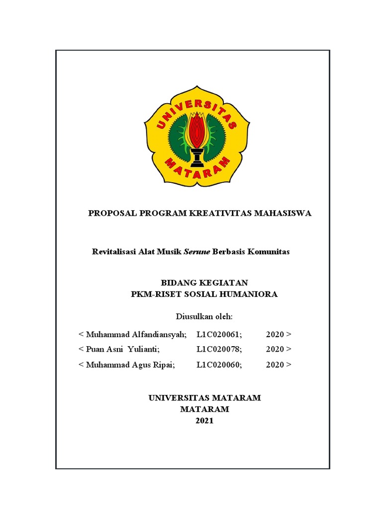 Revisi - PKM-RSH - M Alfandiansyah | PDF