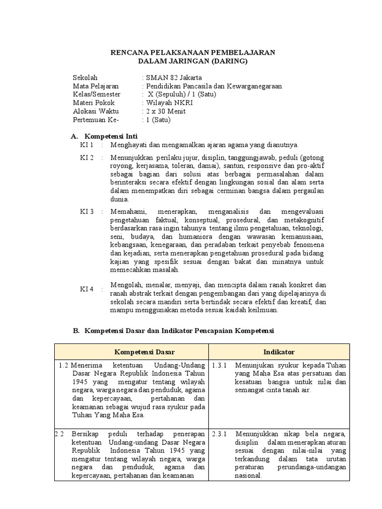 Contoh Rpp-Model PBL (Ok) | PDF
