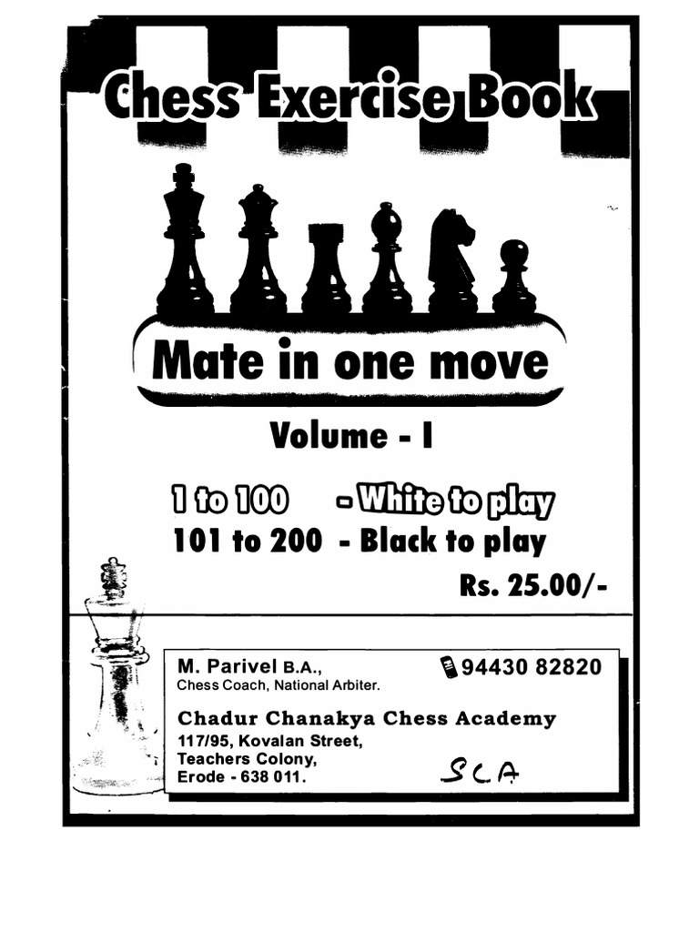 Mate In: One Move Volume-O Fi! Ooxd W) Ftbfi! | PDF