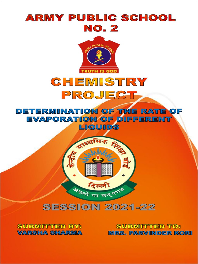 Evaporation Project | PDF