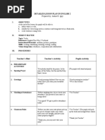 Matatag Lesson Plan Math 1 Quarter 1 | PDF