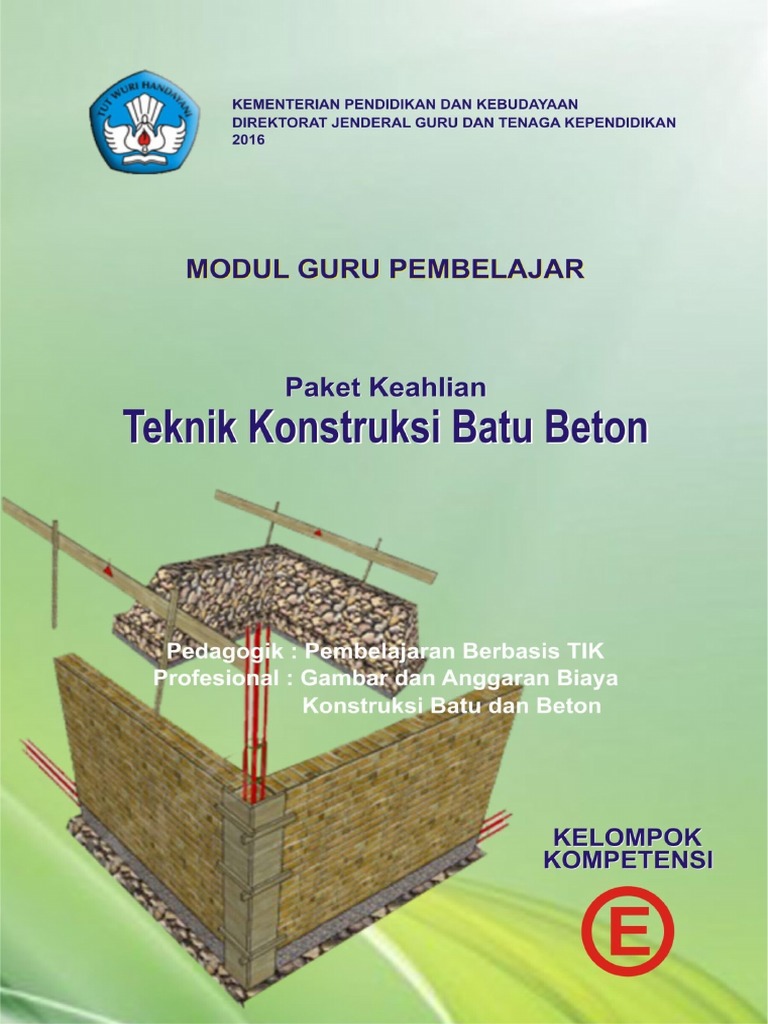 Modul E Konstruksi Batu Beton | PDF