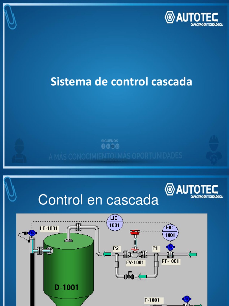 Control Cascada | PDF | Sistema de control