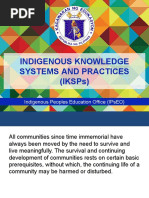 Indigenous Knowledge Systems and Practices in The Philippines - Status ...