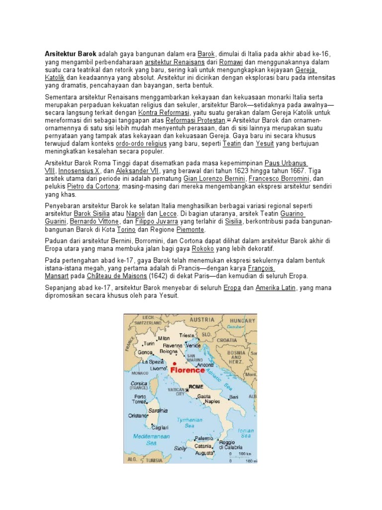 Arsitektur Barok | PDF