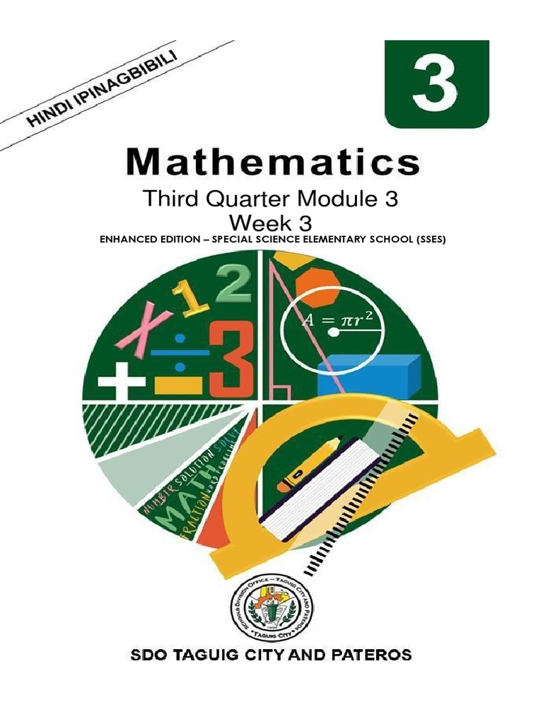 Third Quarter Module 3 Week 3: Enhanced Edition - Special Science ...
