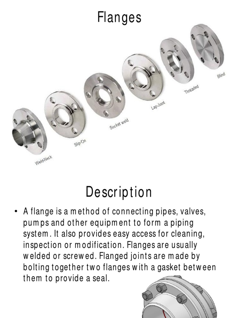 Flanges | PDF | Pipe (Fluid Conveyance) | Equipment