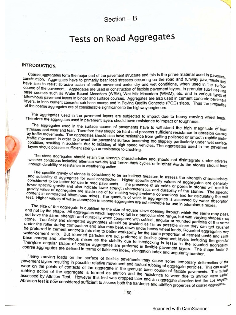 Transportation Engineering Lab Manual | PDF