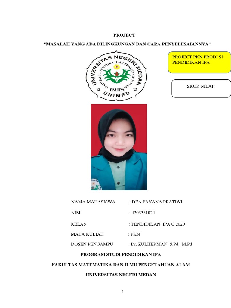 Project PKN - Dea Fayana Pratiwi | PDF