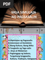 Mga Teknik at Pamamaraan NG Pagsasalin | PDF