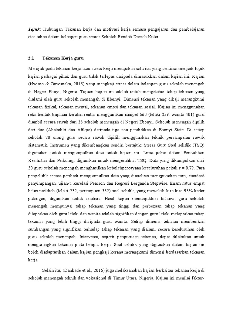 Proposal Bab 2 | PDF