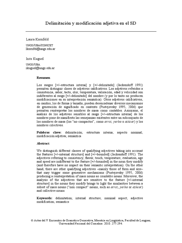 Vegg-Actas K&K | PDF | Adjetivo | Palabra