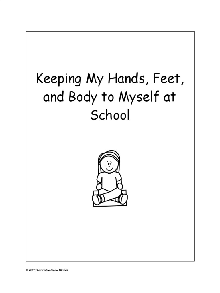 Hands, Feet, Body To Self Social Story | PDF