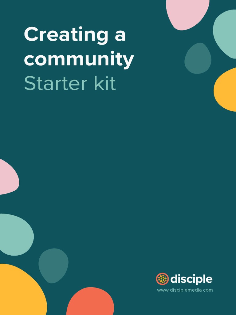 Disciple Creating A Community Starter Kit PDF 2 | PDF | Facebook ...