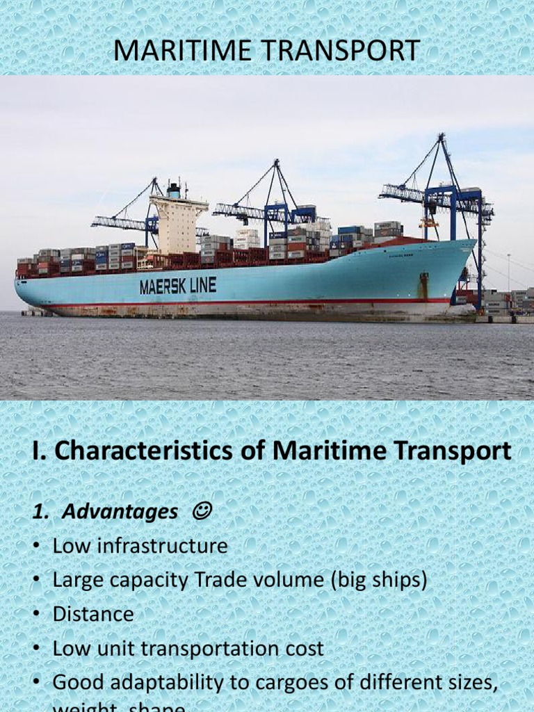 Maritime Transport PDF | PDF | Tonnage | Port