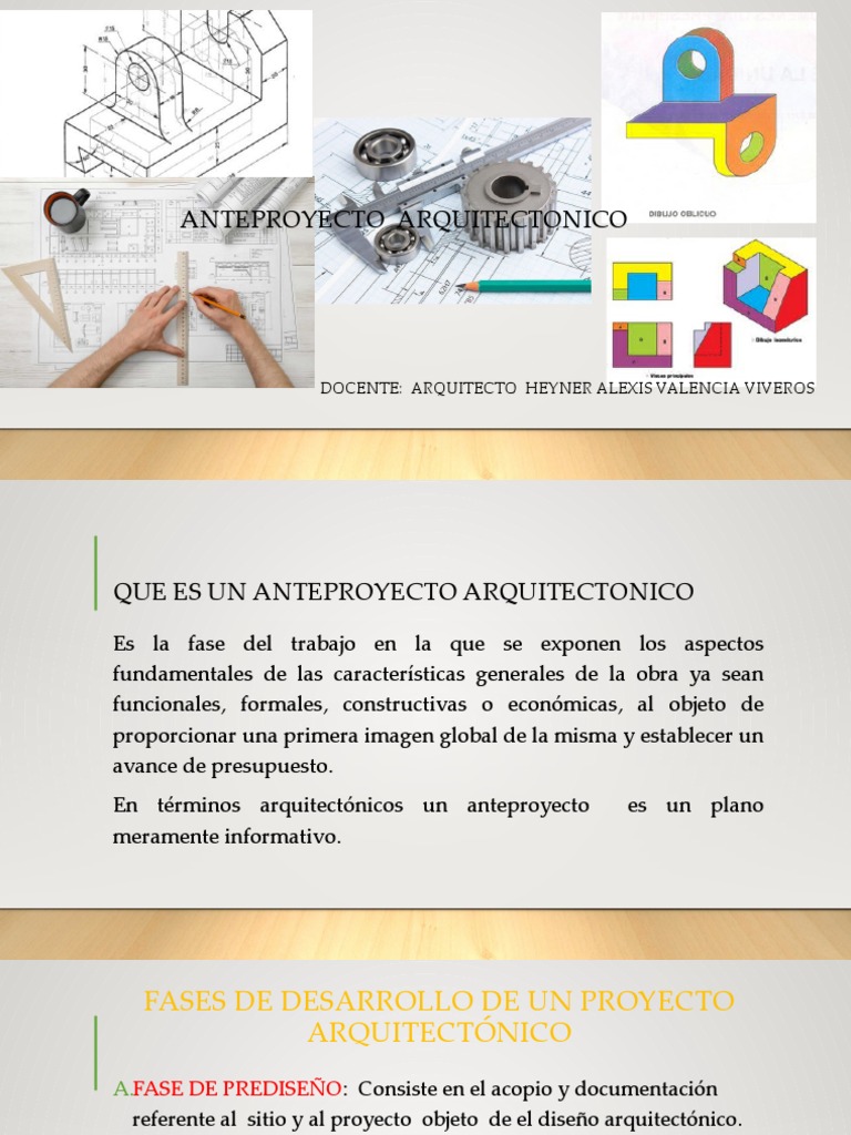 Anteproyecto Arquitectonico | PDF