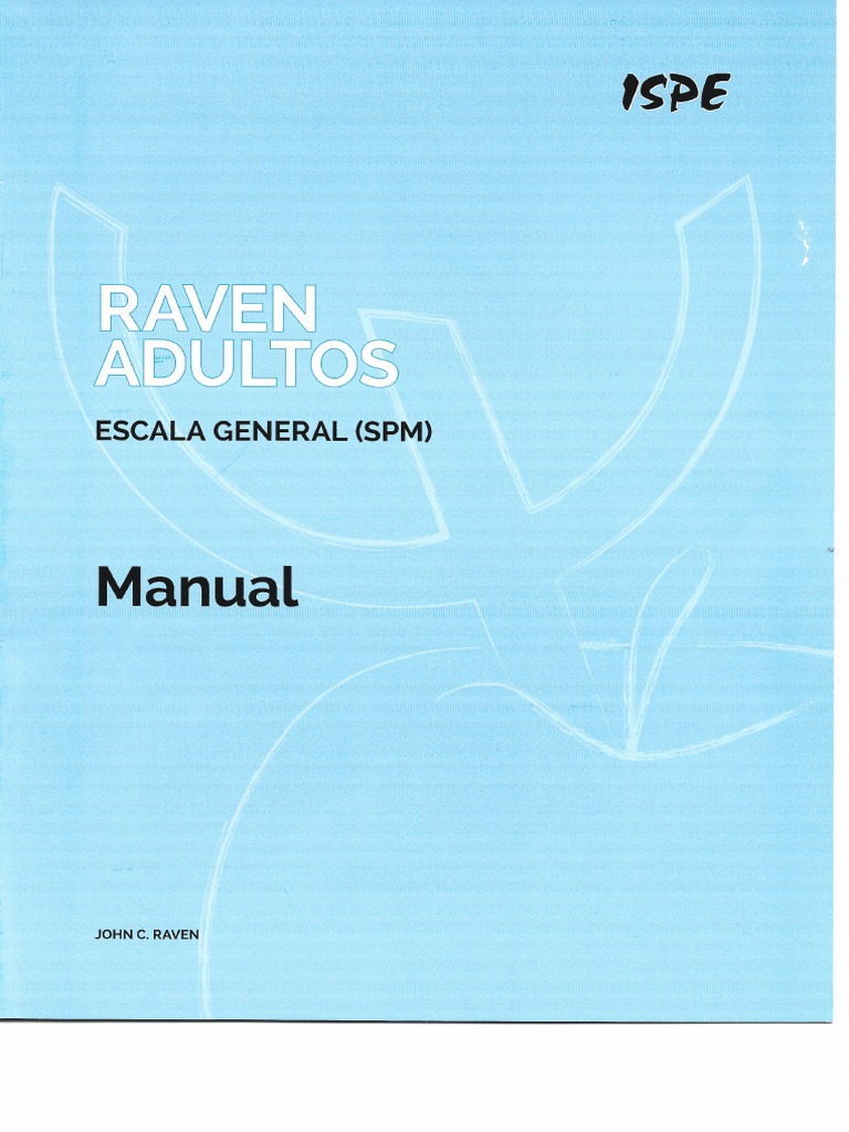 Raven Adultos, Manual | PDF