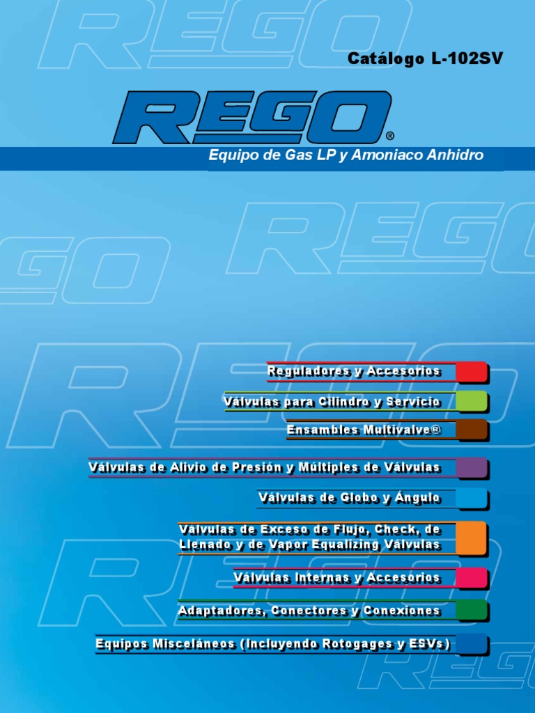 Catalogo Egsa | PDF | Tubería (transporte de fluidos) | Gases