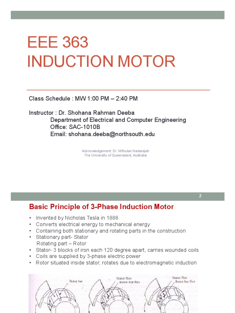 Induction Motor | PDF | Electric Motor | Metrology