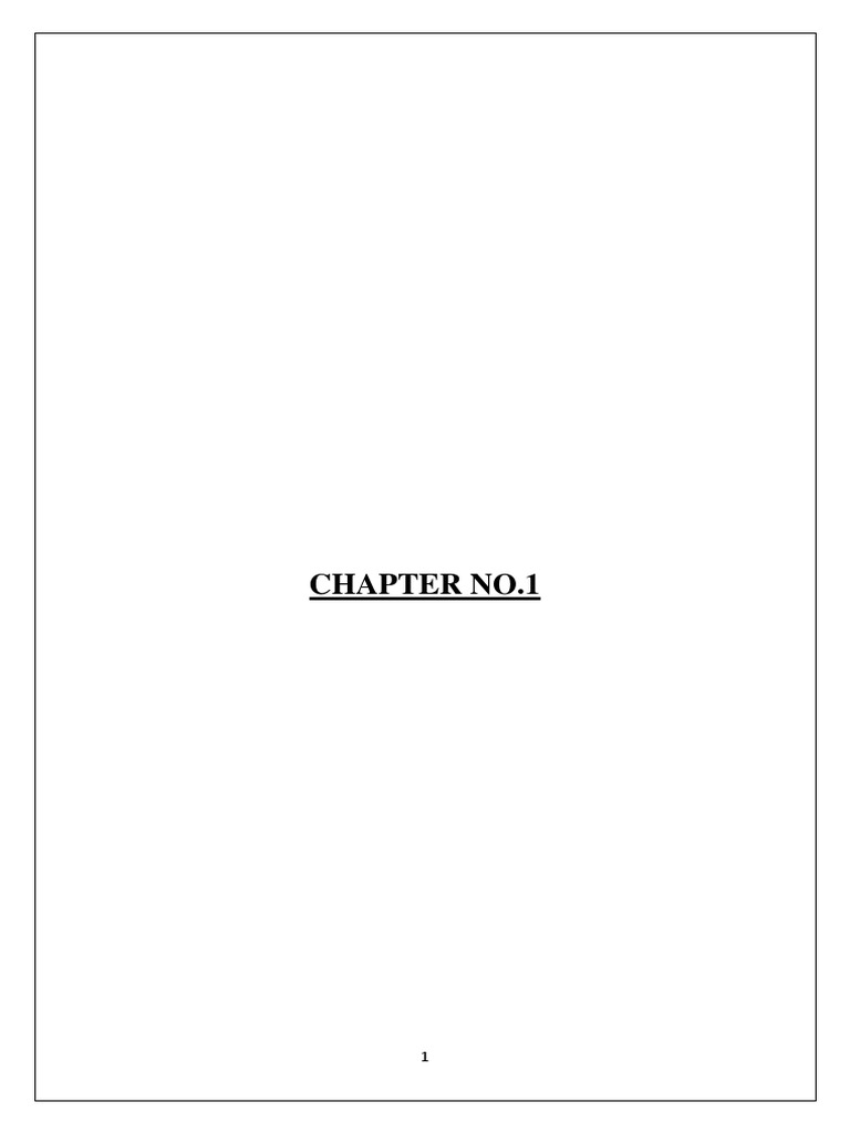 Chapter No.1 | PDF | Investment Fund | Mutual Funds