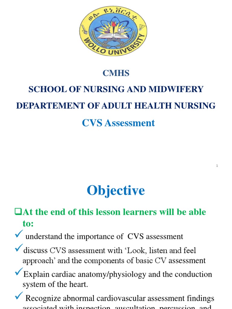 CVS Assessment | PDF | Heart Valve | Heart
