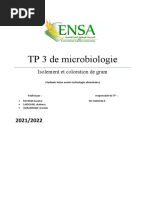 TP Bactériologie Galerie API | PDF | Microbiologie | Bactérie