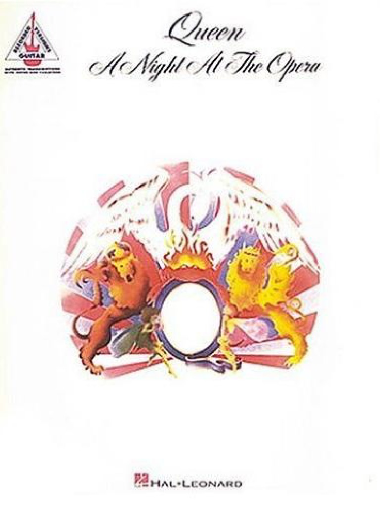 Queen - A Night at The Opera, Guitar Chord Songbook | PDF