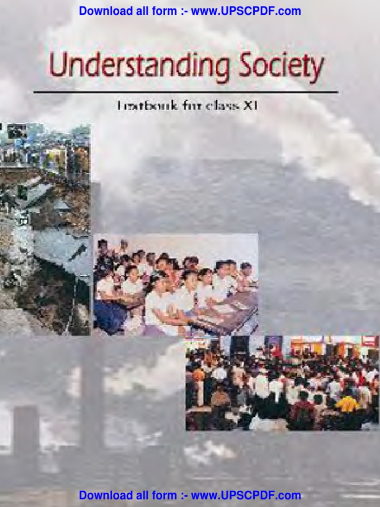 Class XI Understanding Society | PDF | Social Structure | Social ...