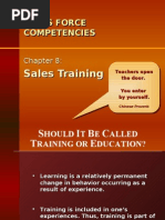 Sales Training Manual | PDF | Sales | Question