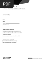 Cambridge Reading Answers Explained | PDF