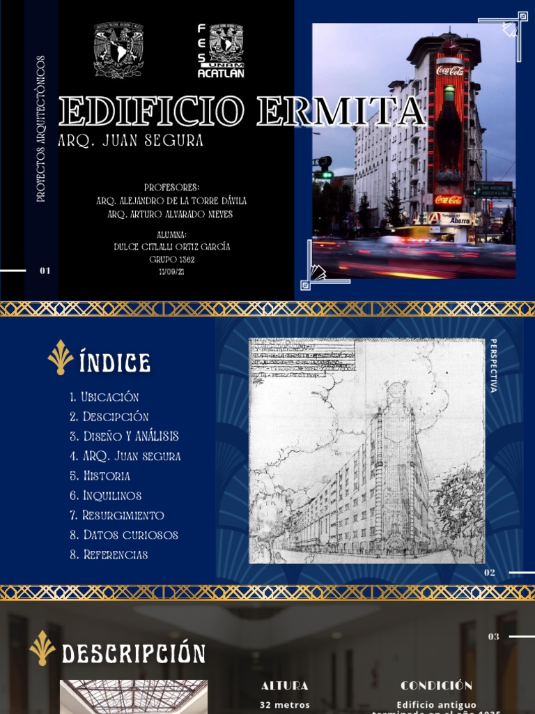 Obra Nacional - Edificio Ermita | PDF | México | Arte deco