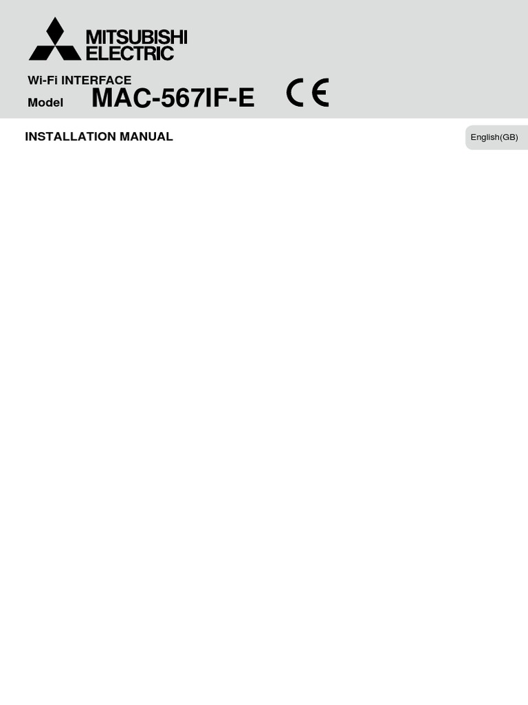 MAC-567IF-E Wi-Fi Interface Manual | PDF | Wi Fi | Ieee 802.11