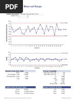 CP CPK Capability Calculation Sheet v3 | PDF | Methodology | Evaluation ...