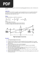 ISC Class 12 Physics Practicals | PDF | Lens (Optics) | Quantity