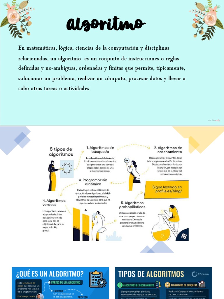 Definición de Algoritmo en Matemáticas | PDF