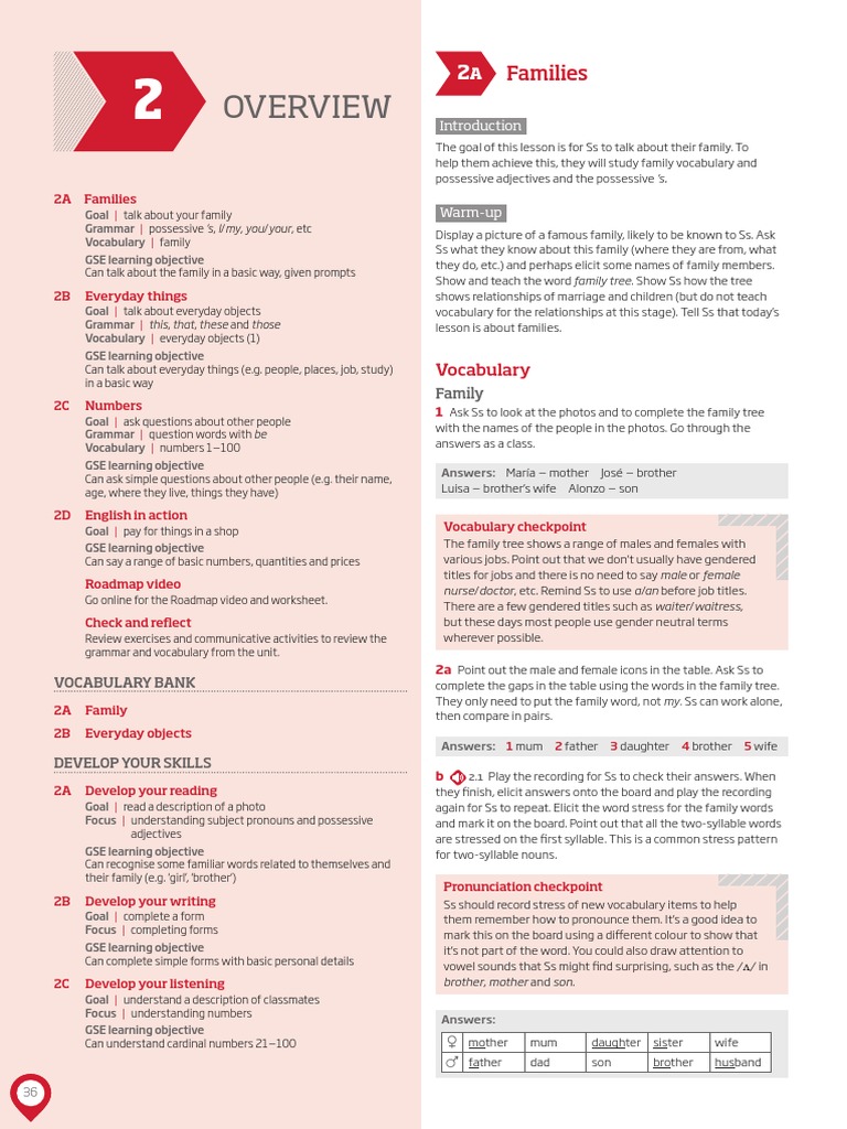 Unit 2 | PDF | Vocabulary | Question